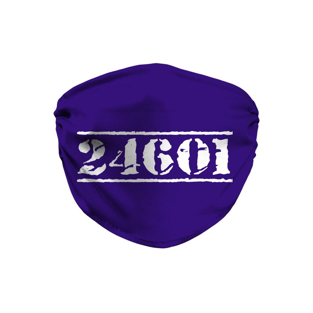 Prisoner 24601 Face Mask – Thespian Swag