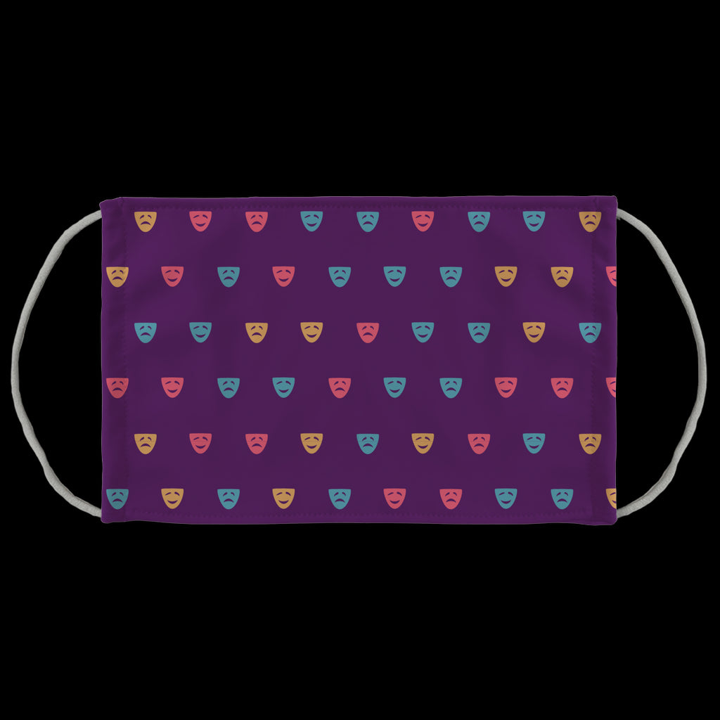 Comedy/Tragedy Face Mask – Thespian Swag