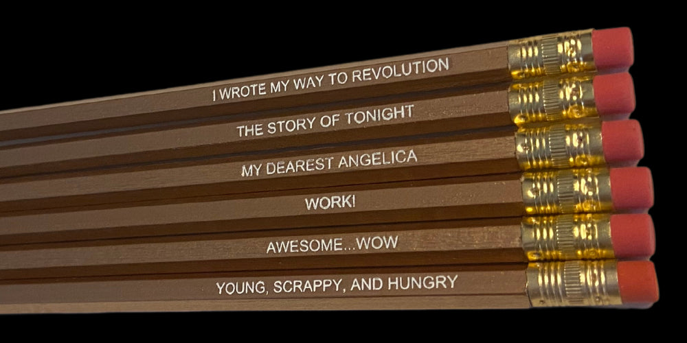 Hamilton Lead Pencils- Set of 6 – Thespian Swag